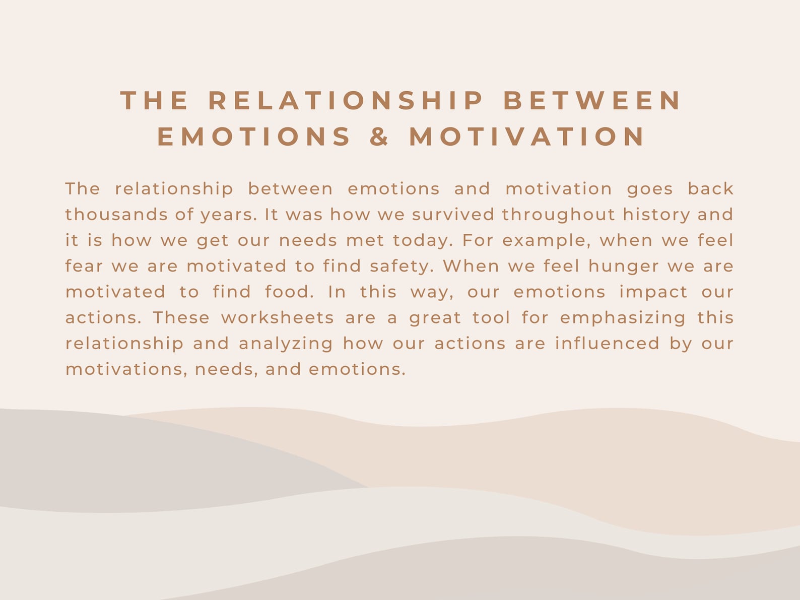 Emotions & Motivation Worksheet Bundle: Therapy Tools (PDF) - Etsy