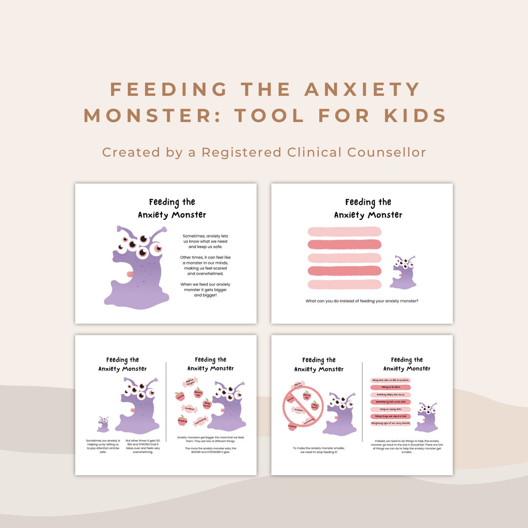 Feeding the Anxiety Monster: Resource for Managing Childhood Anxiety ...
