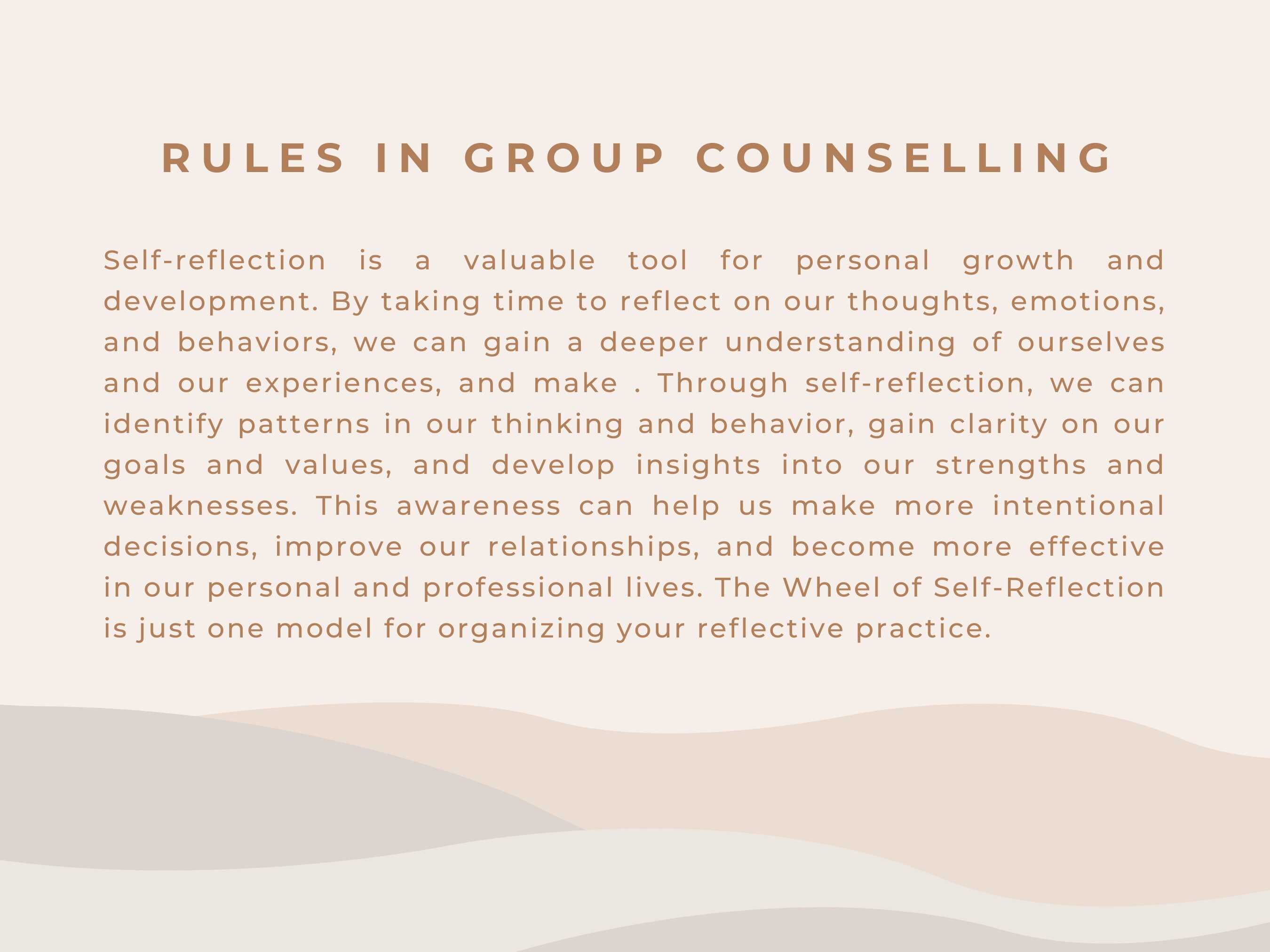 The Wheel of Reflection Printable Tool for Self-reflection and ...