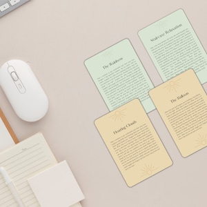 Mindful Meditation Script Cards for Enhancing Presence and Mindfulness ...