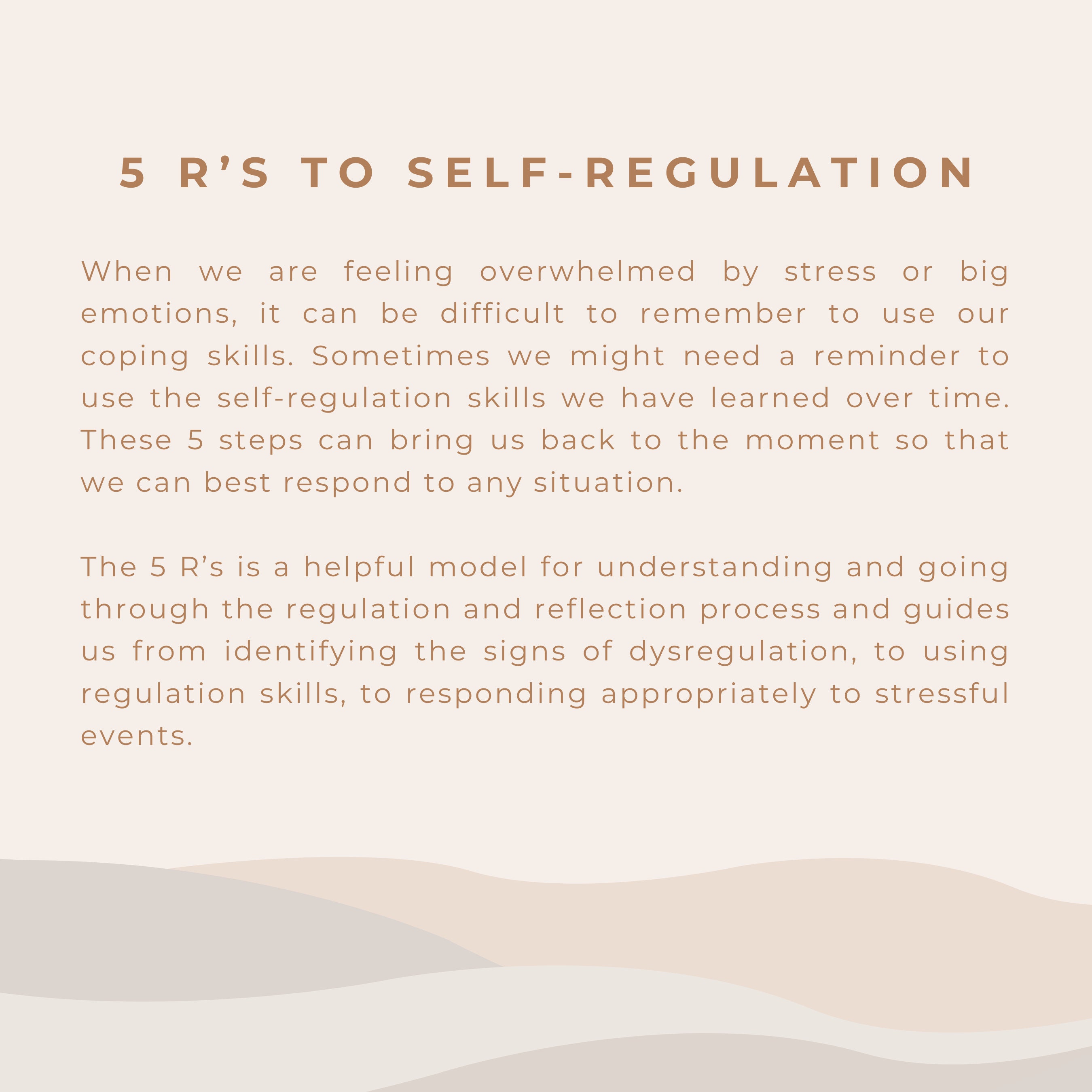 5 R's of Self-regulation: Step by Step Guide to Using Self-regulation ...