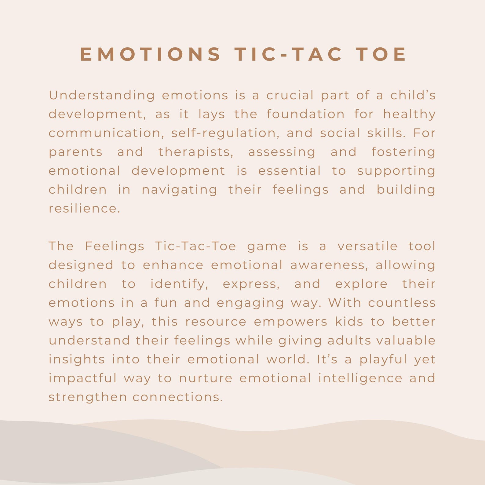 Emotions Tic-tac-toe Game for Kids: Feelings Awareness (PDF) - Etsy