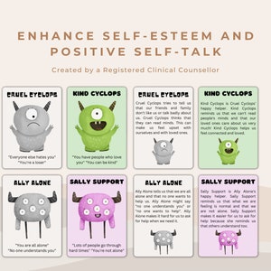 Brain Bullies & Happy Helpers: Kids Mental Health (PDF) - Etsy