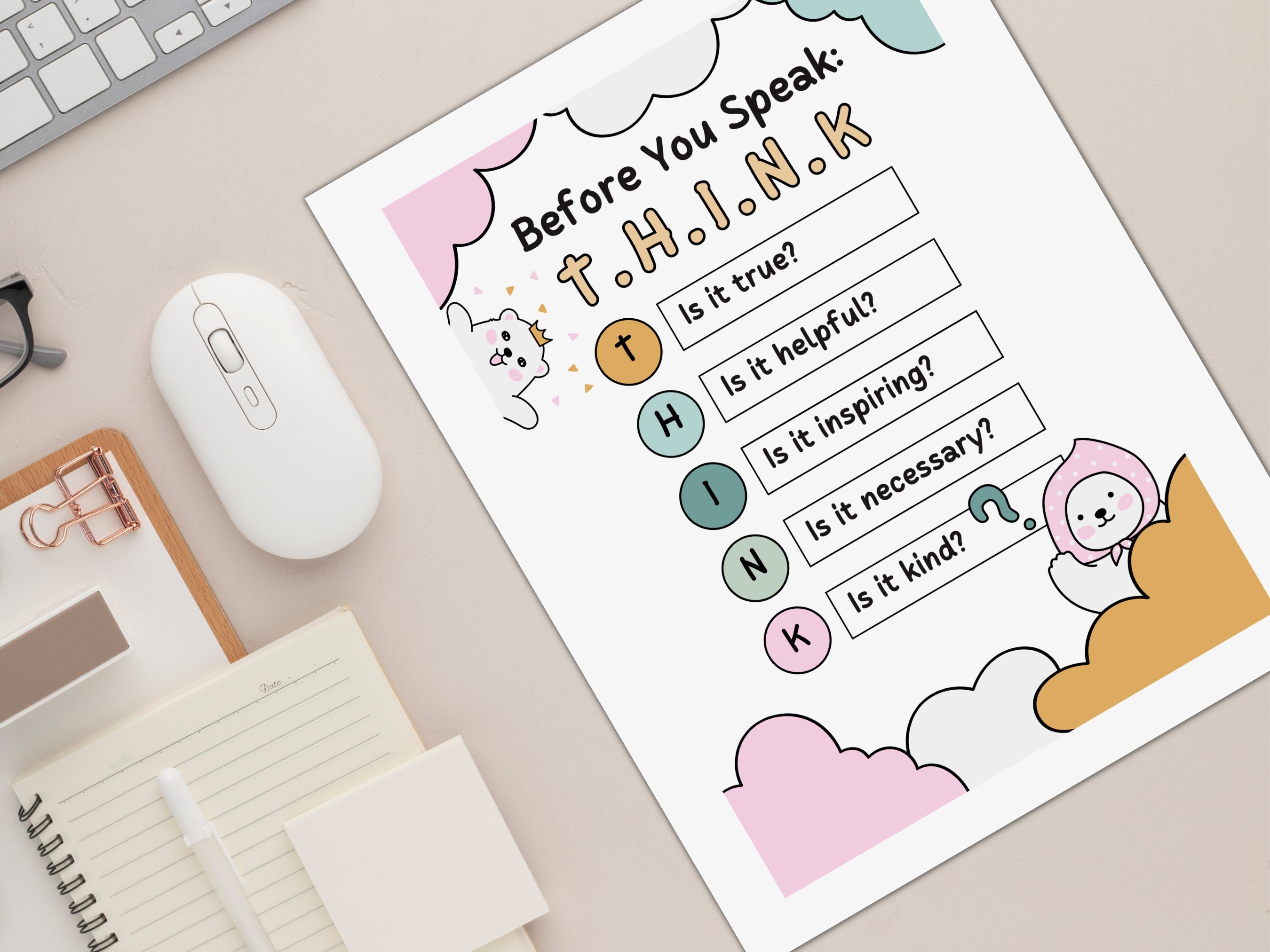 T.H.I.N.K Before You Speak Model for Enhancing Communication and Social Skills With Children ...