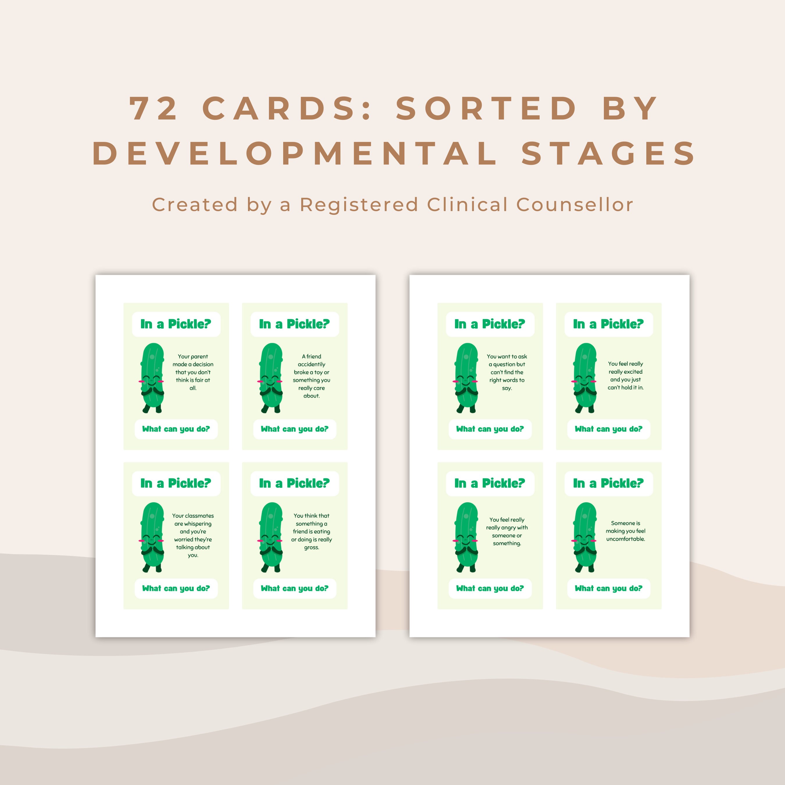 In a Pickle Social Skills and Problem Solving Game for Mental Health ...