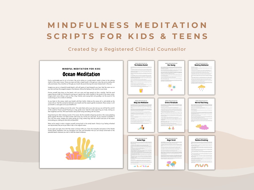 Mindfulness Meditations for Children: 11 Meditation Scripts to Enhance ...