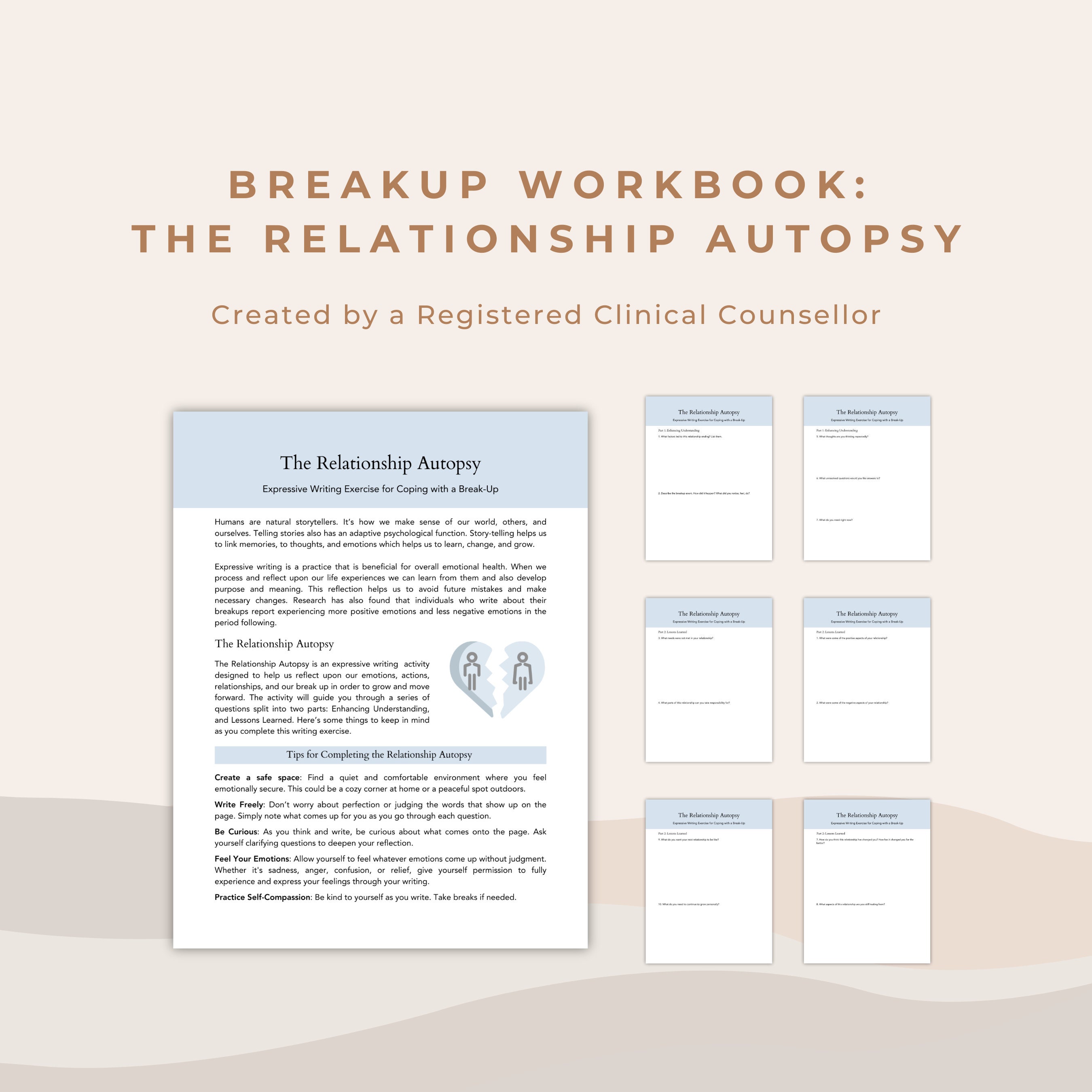 Coping Through a Breakup Workbook: the Relationship Autopsy Narrative ...