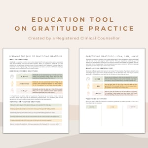 Gratitude Exercise and Journal for Learning the Practice of ...