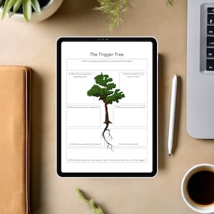 Trigger Tree Therapy Worksheet: Trauma, PTSD (PDF File) - Etsy