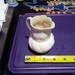 Vintage Belleek Irish Salt & Pepper Shakers: Tridacna Pattern, Parian ...