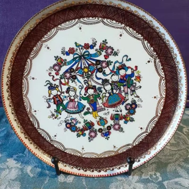 Austrian Vintage Plates - Etsy