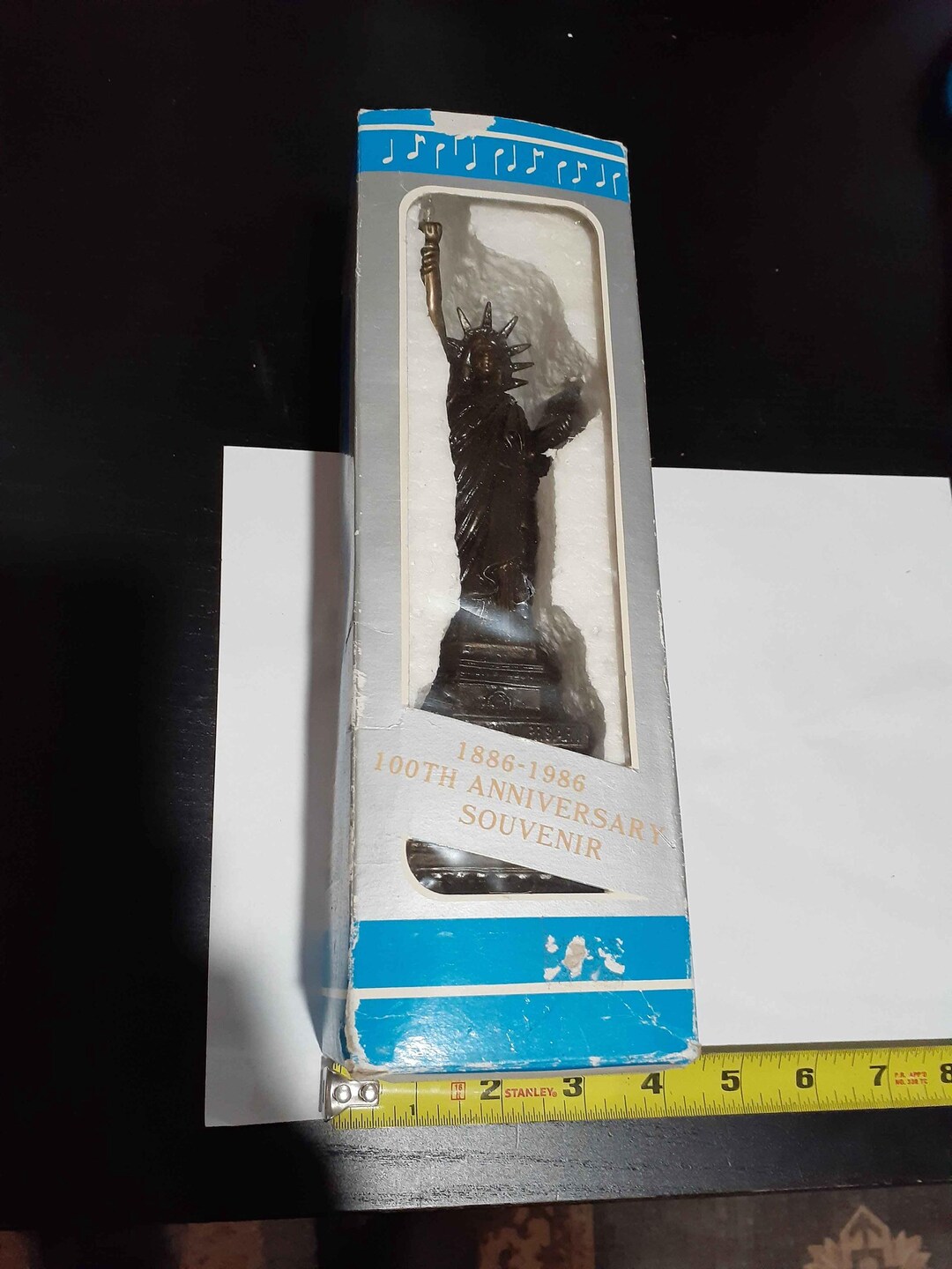 Vintage W Box Musical Statue of Liberty Souvenir Home Décor - Etsy