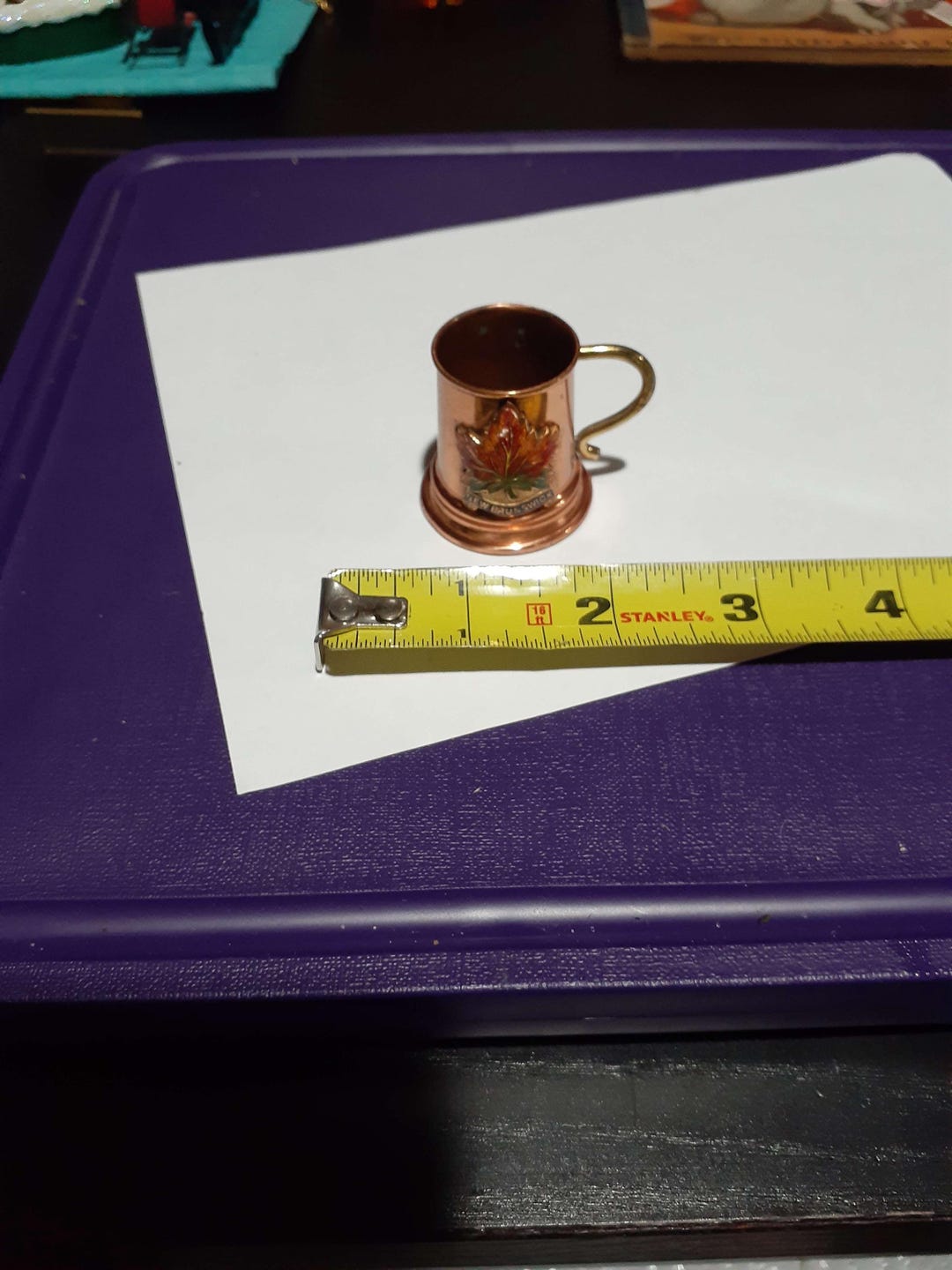 Vintage Peerage England Miniature Copper Mug Home Décor - Etsy