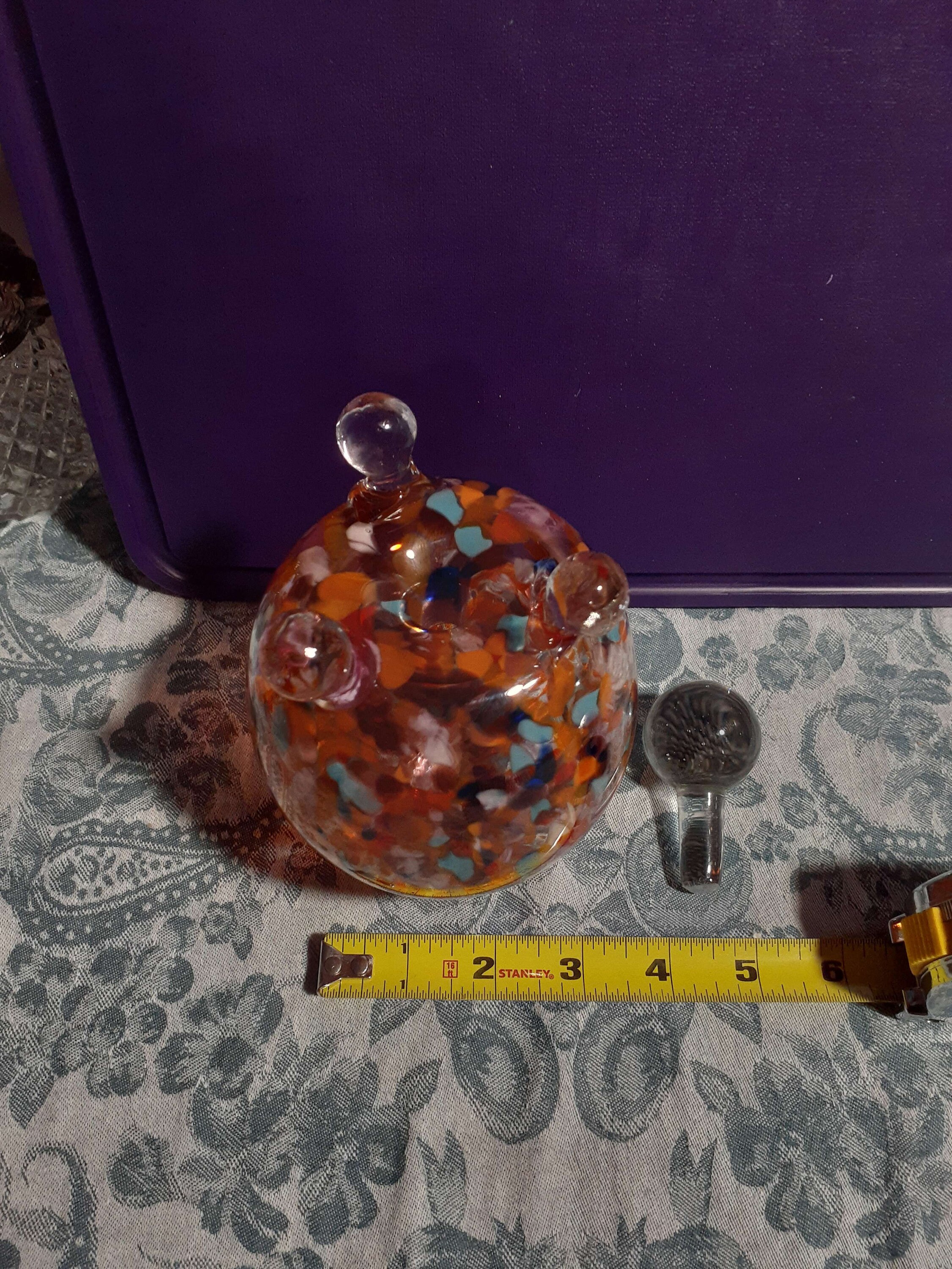 Splatter Art Glass Wasp Bee Trap - Etsy