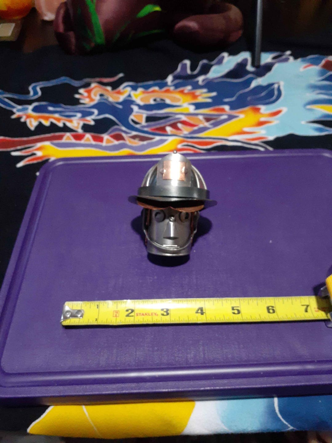 Vintage Unknown Metal Craft Fireman Figurine Home Décor - Etsy