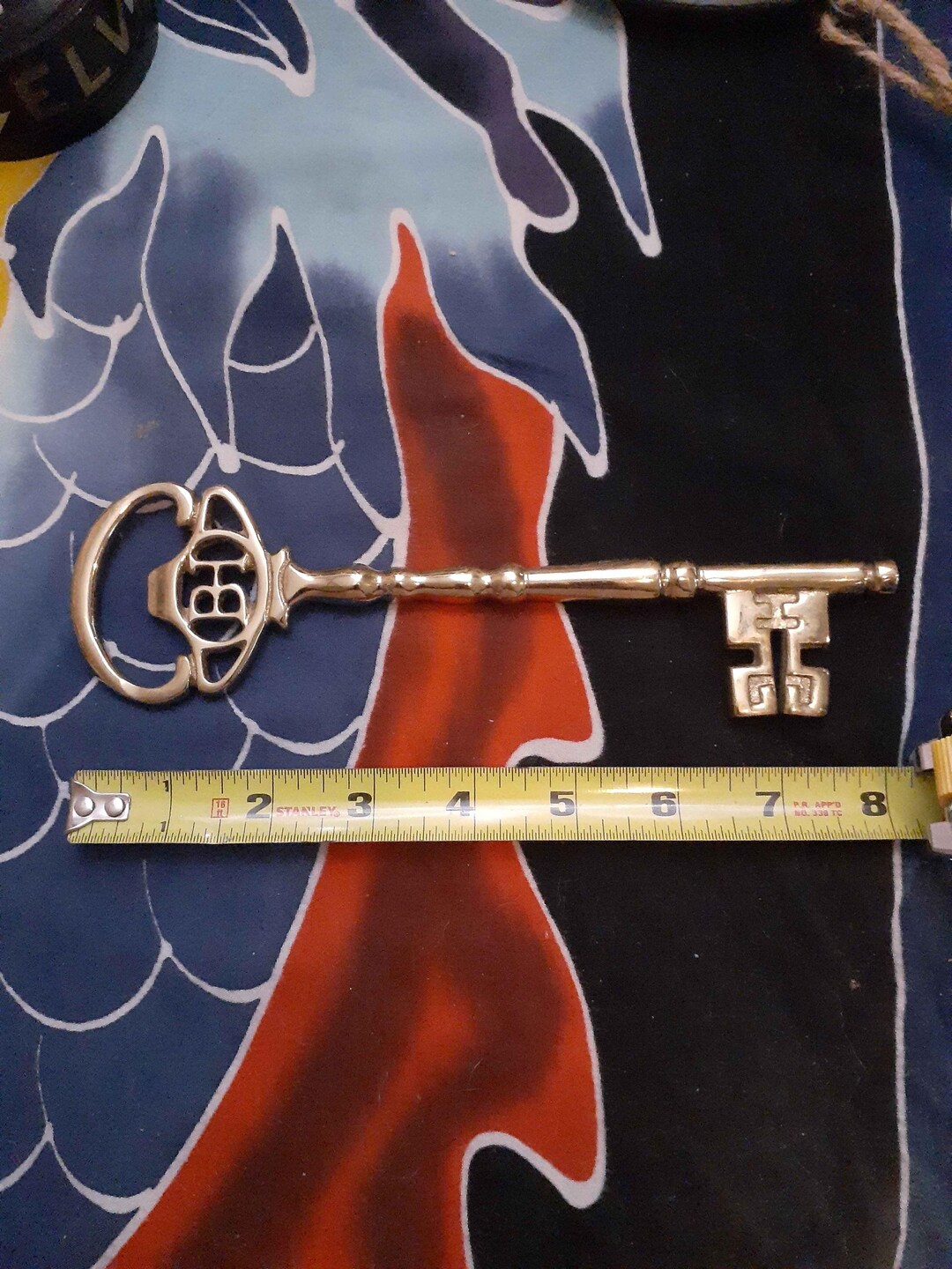 Vintage Large Brass Key Home Décor - Etsy