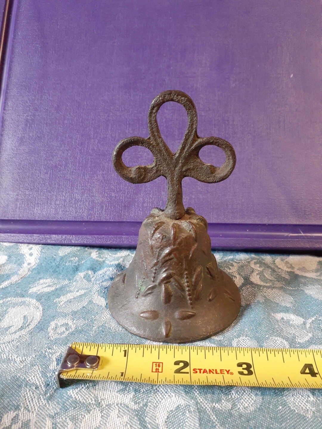 Vintage Bronze Bell - Etsy