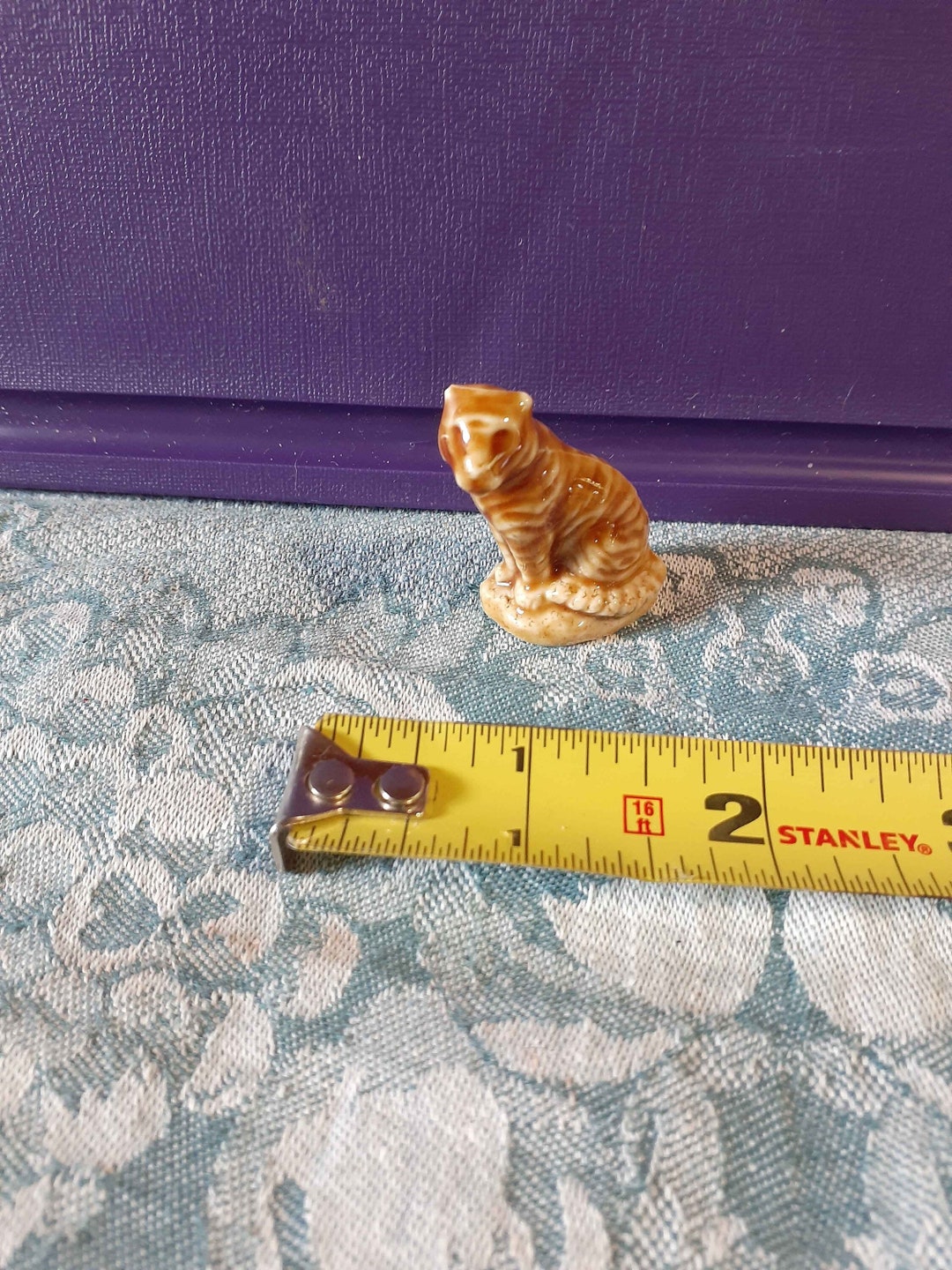 Vintage Wade England Porcelain Animal Figurine Tiger - Etsy