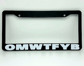 Fake Taxi Plate Frame - Etsy