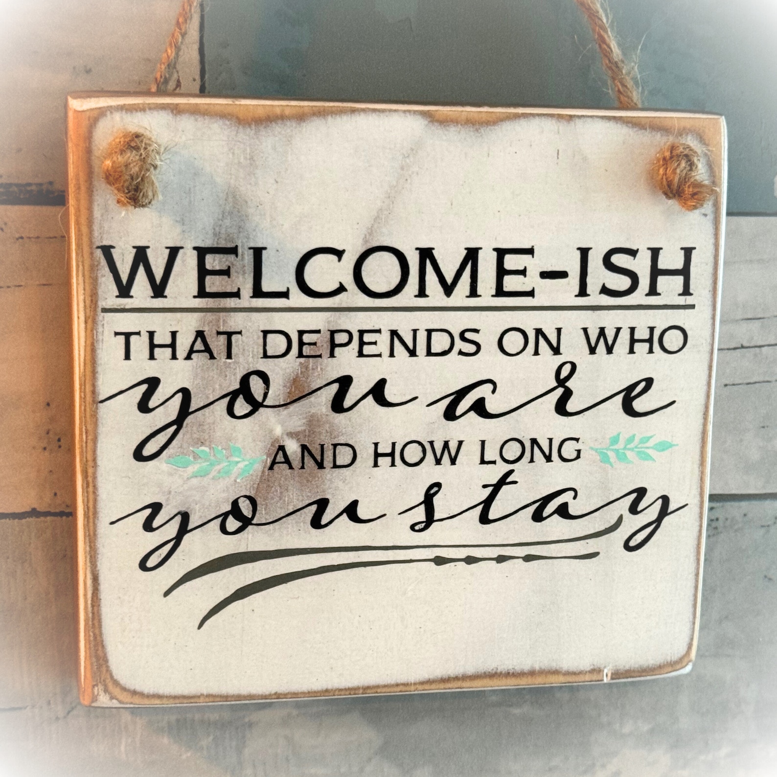 Funny Front Door Sign Funny Front Door Decor Housewarming Gift Gift for ...