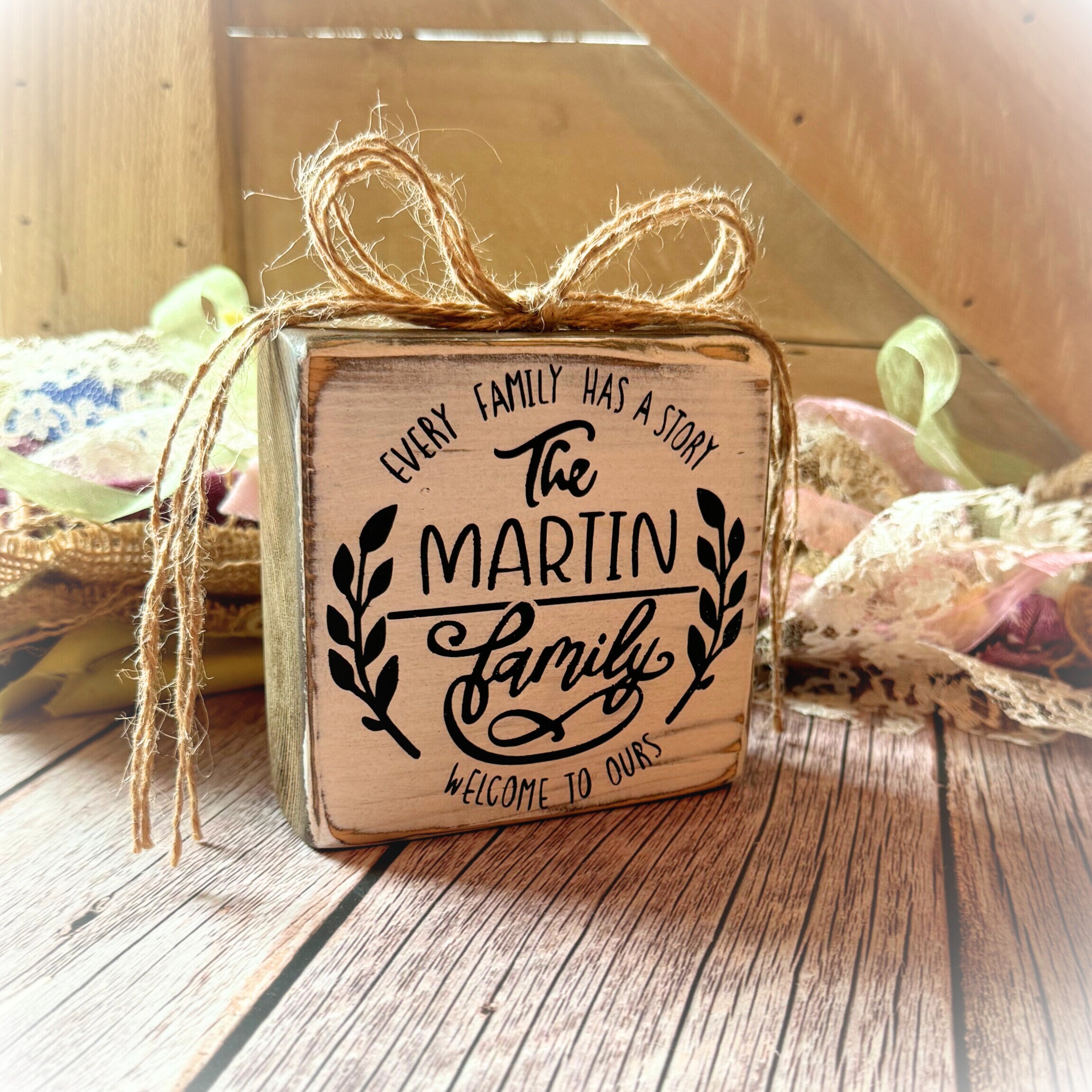 Every Family Has A Story Sign Housewarming Gift Personalized Decor ...