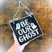 Handmade Halloween Ghost Sign – Rustic Porch Decor - Etsy