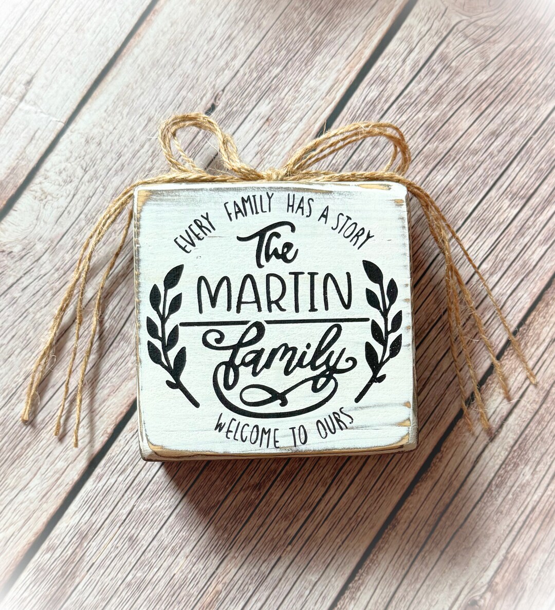 Every Family Has A Story Sign - Housewarming Gift - Personalized Decor ...