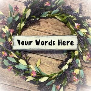 Custom Wooden Sign – Handmade Rustic Personalized Home Decor - Etsy