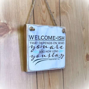 Funny Front Door Sign Funny Front Door Decor Housewarming Gift Gift for ...