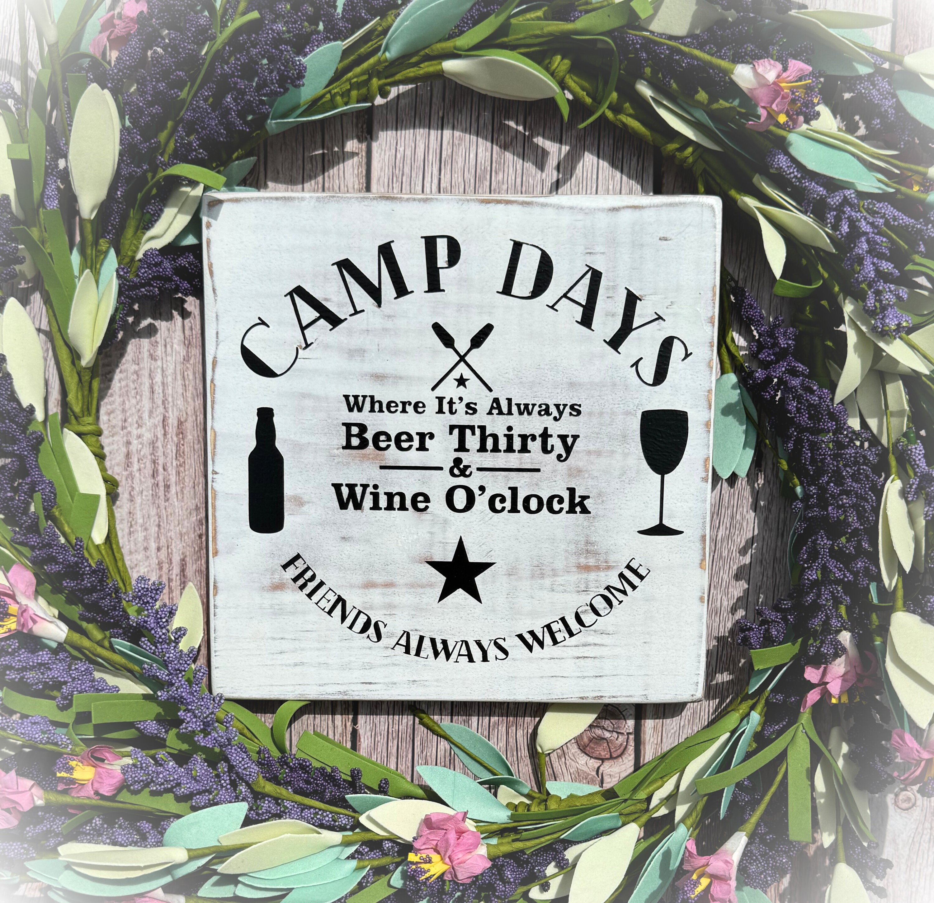 In Stock Camp Sign - Ready to Ship Sign - Rustic Camp Decor - New Camp ...