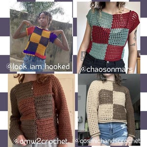 Check Me Out Top Crochet Pattern - Etsy