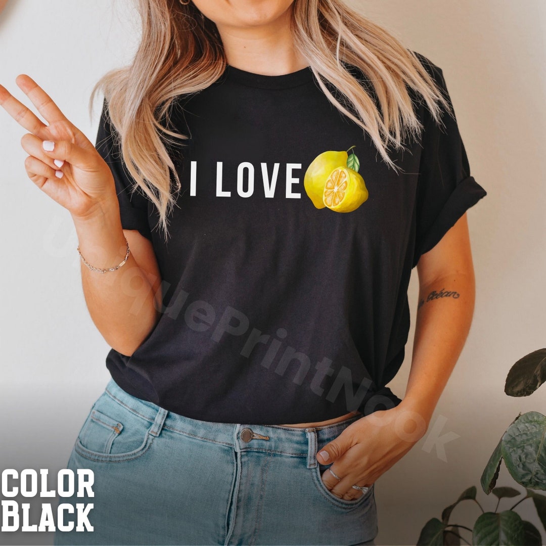 Lemon Love Shirt, Fruit Shirt, Lemons Gifts, Lemon Gifts, Farmers ...