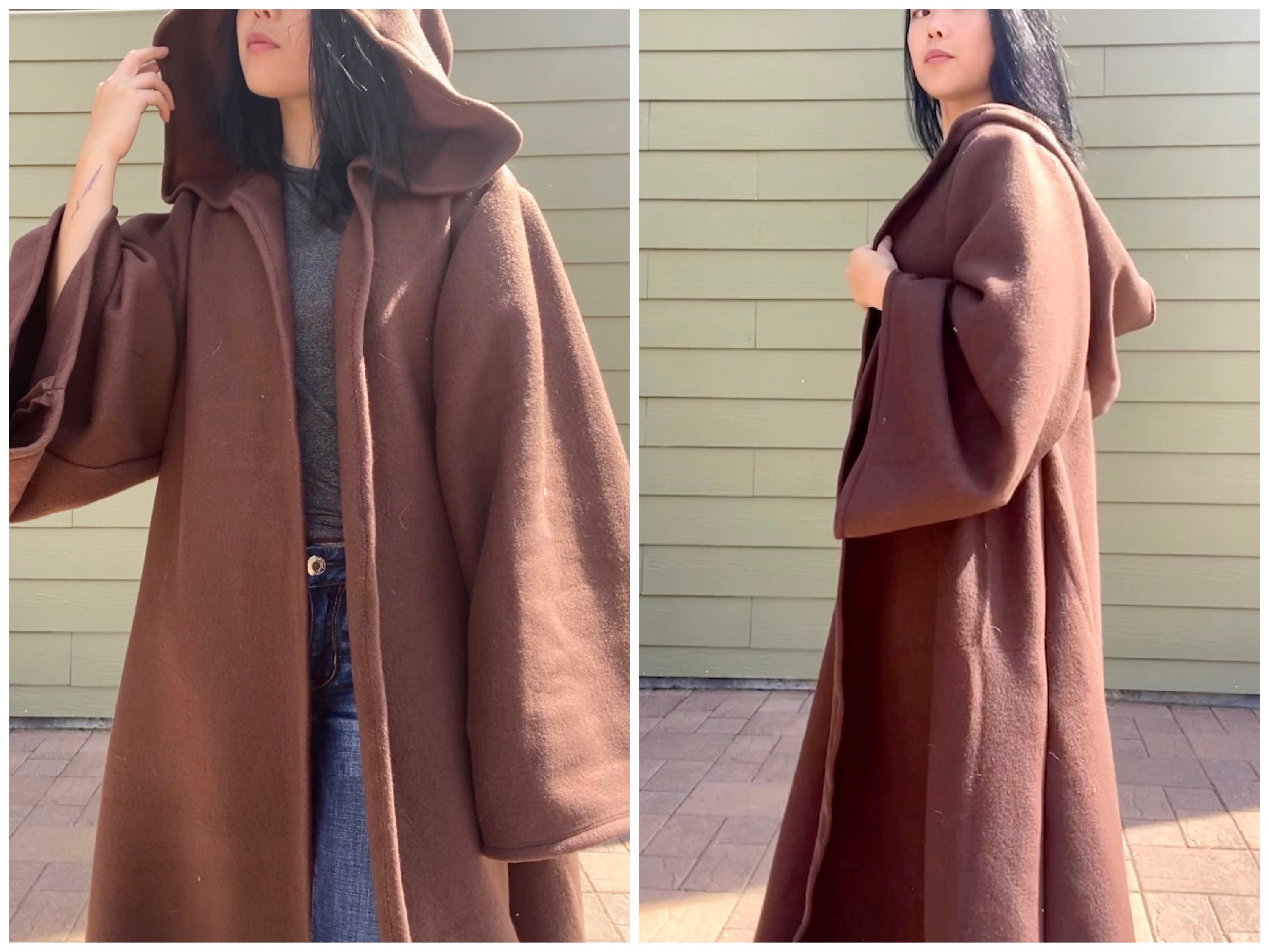 Jedi / Sith Robe Sewing Pattern Sizes S to XL Star Wars: - Etsy Australia