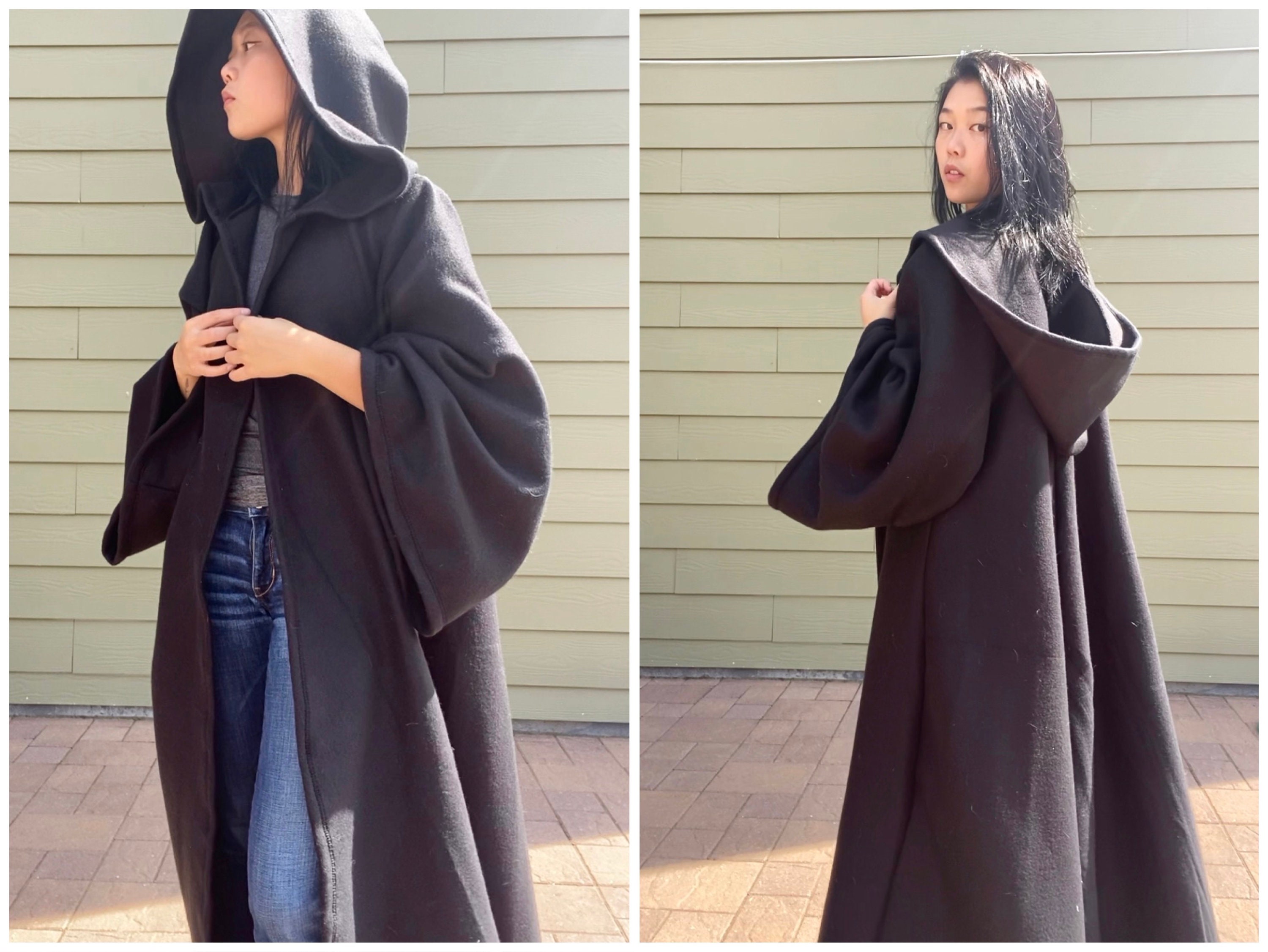 Jedi / Sith Robe Sewing Pattern - Sizes S to XL - Star Wars: Rebels ...