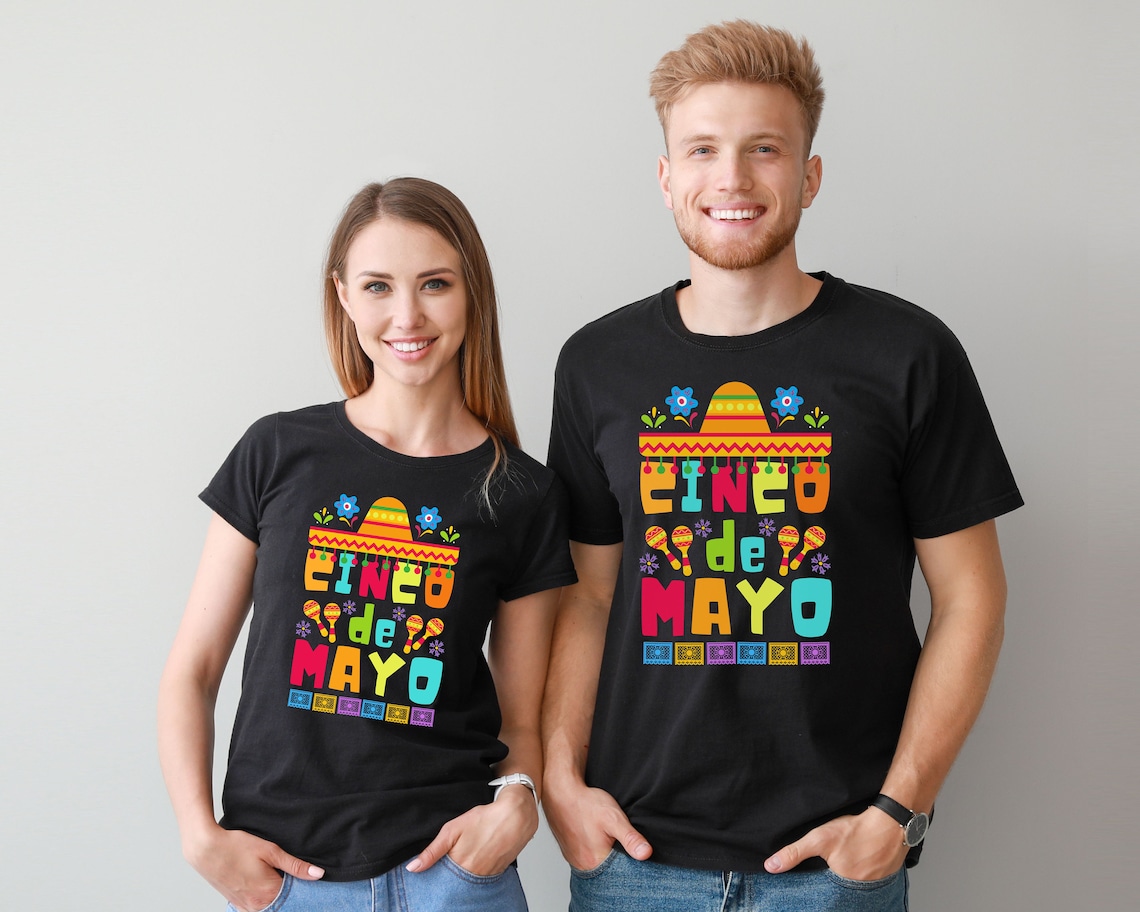Cinco De Mayo Shirt, Mexican Fiesta 5 De Mayo T-shirt, Happy Cinco De ...
