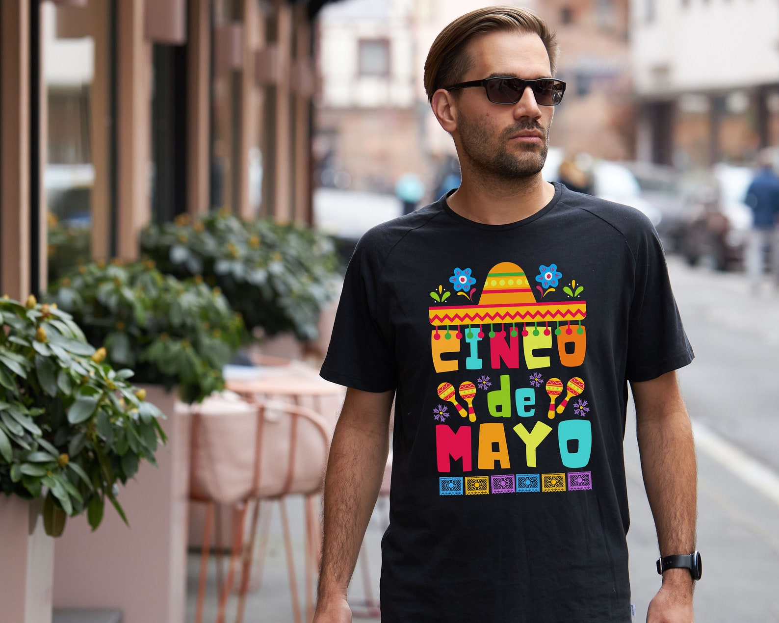 Cinco De Mayo Shirt, Mexican Fiesta 5 De Mayo T-shirt, Happy Cinco De ...