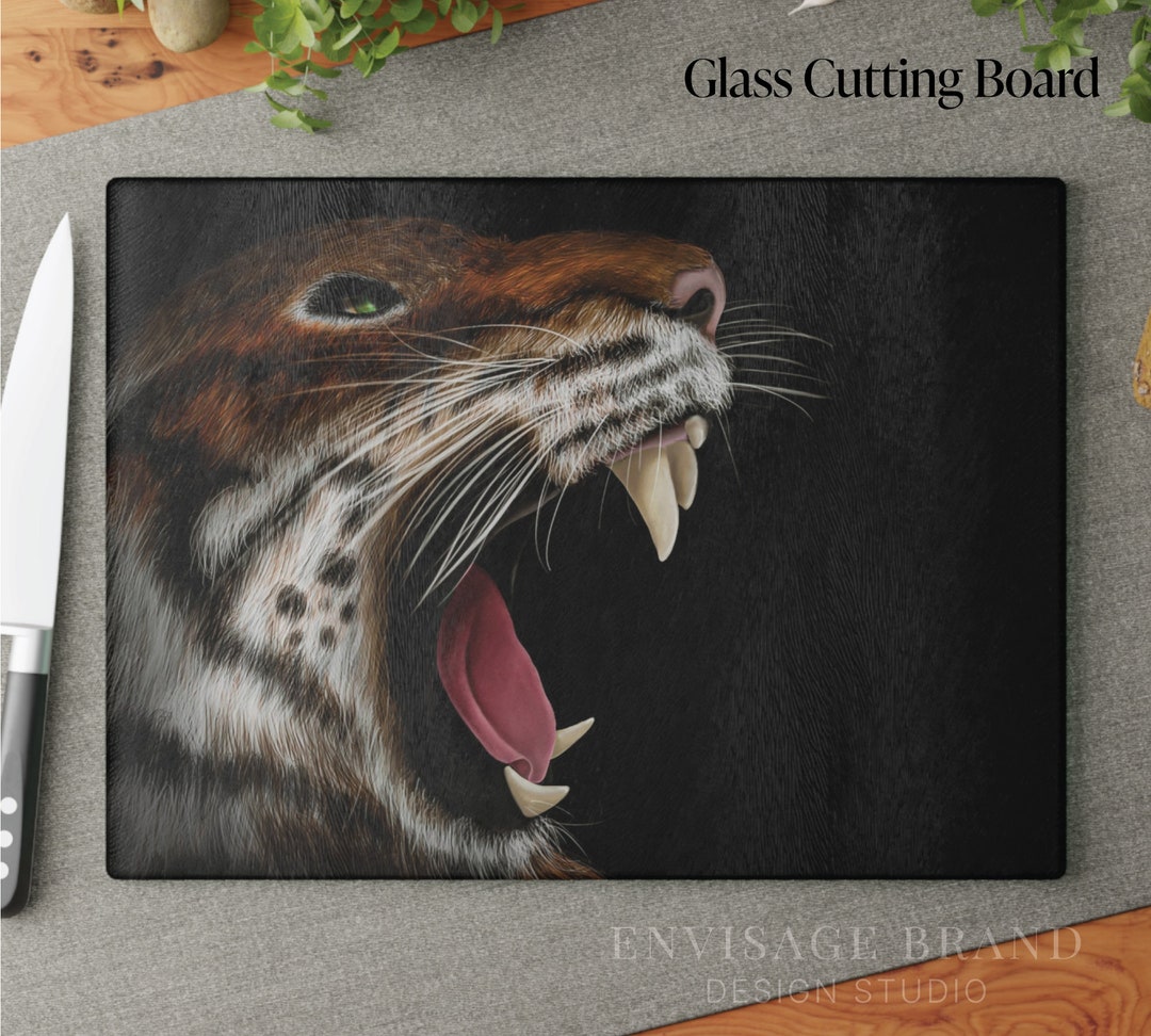 Abstract Tiger Cutting Board, Chopping Board, Charcuterie Board ...
