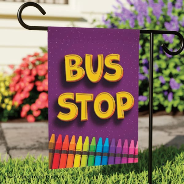 Bus Stop Sign - Etsy