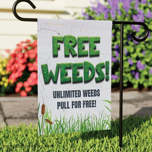 Weeds Sign - Etsy