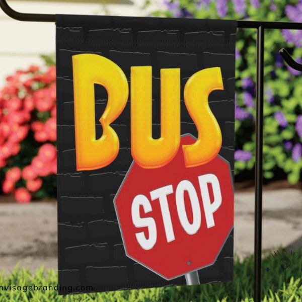 Bus Stop Sign - Etsy
