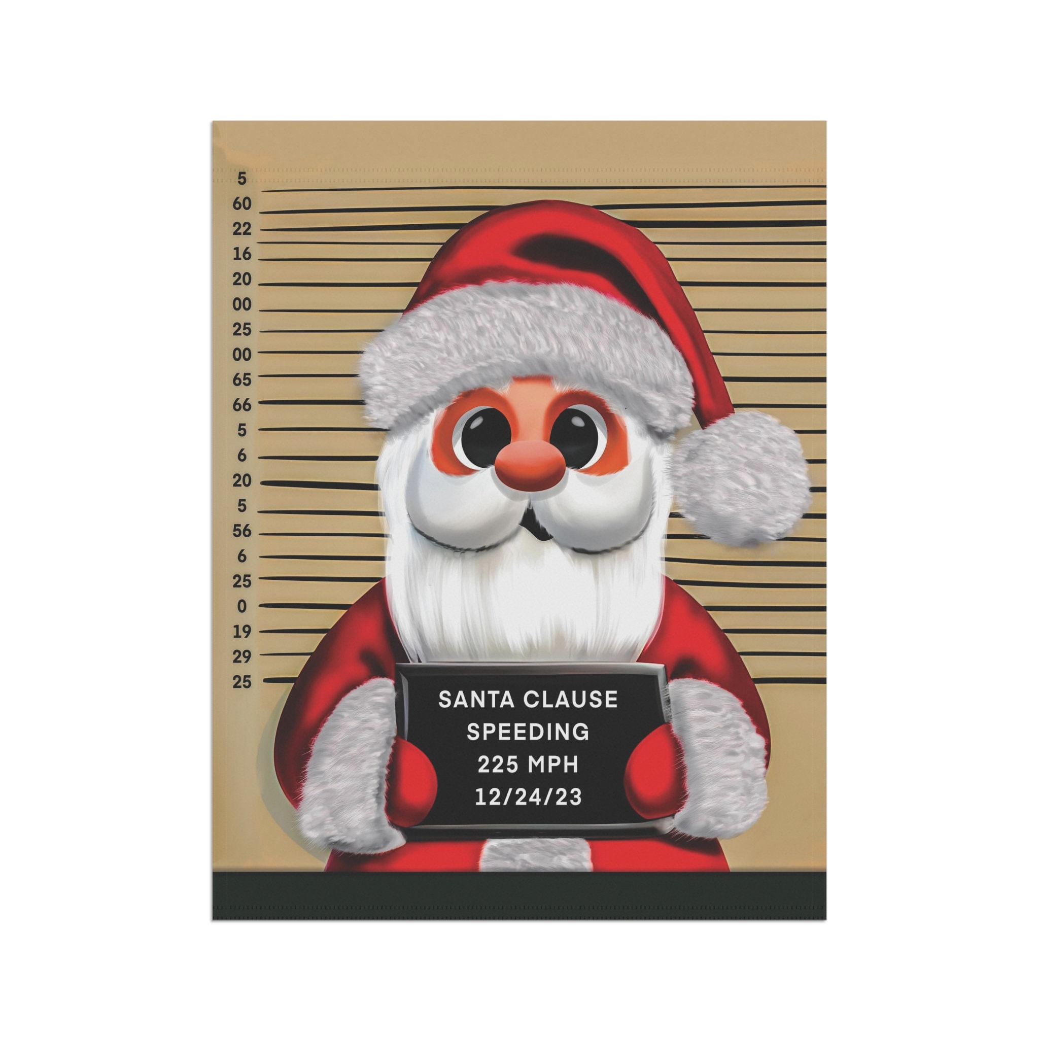 Funny Speeding Santa Christmas Garden Yard Flag Holiday Santa - Etsy