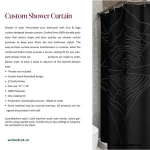 Funny Showering Skeleton Shower Curtain, Halloween Bathroom, Spooky ...