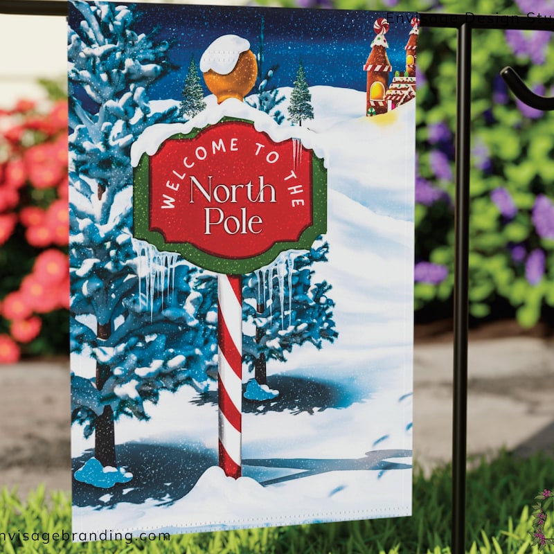 North Pole Outdoor Signs - Etsy