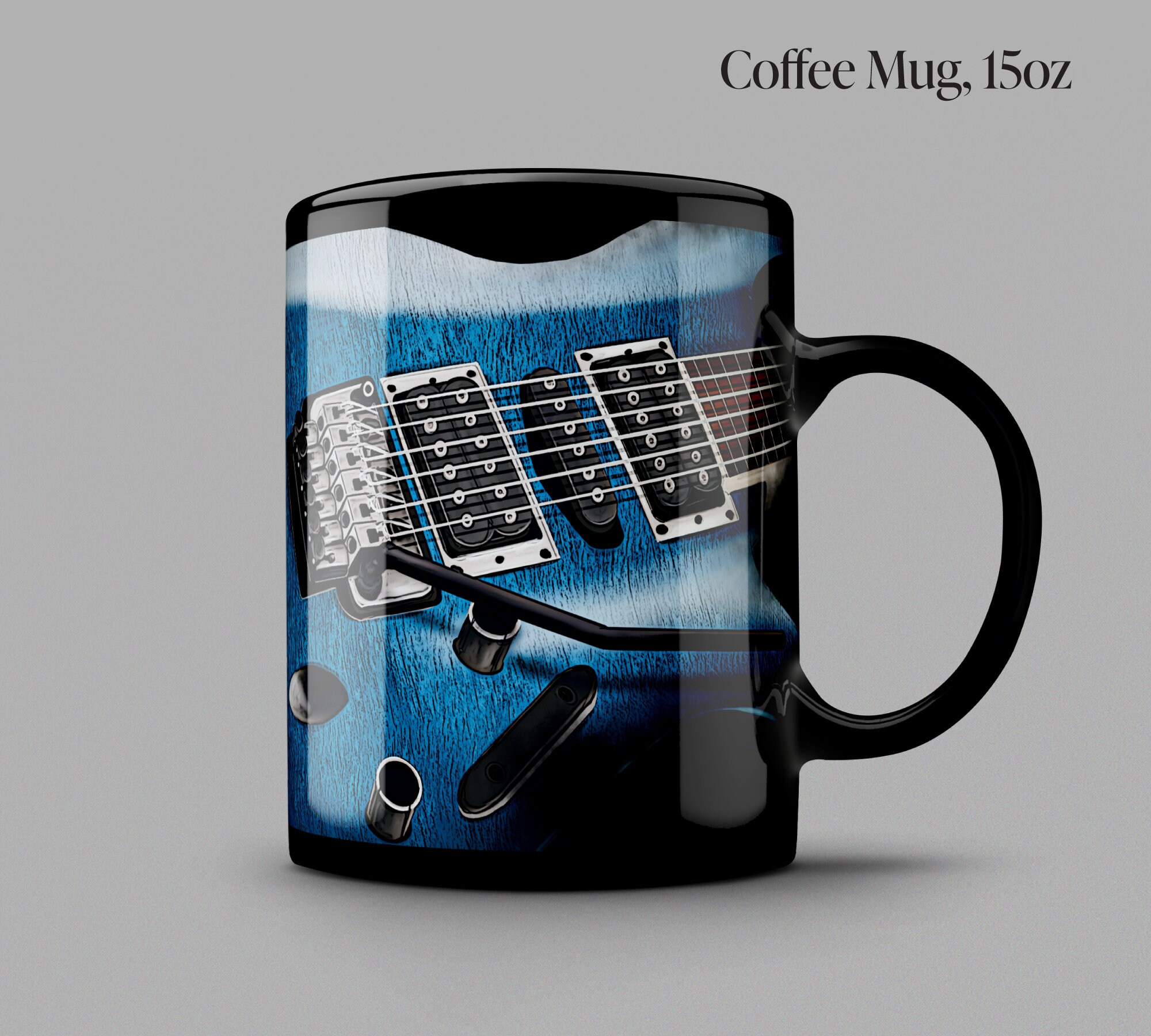 Guitar Coffee Mug, Electric Guitar, Gifts for Musicians, Guitar ...