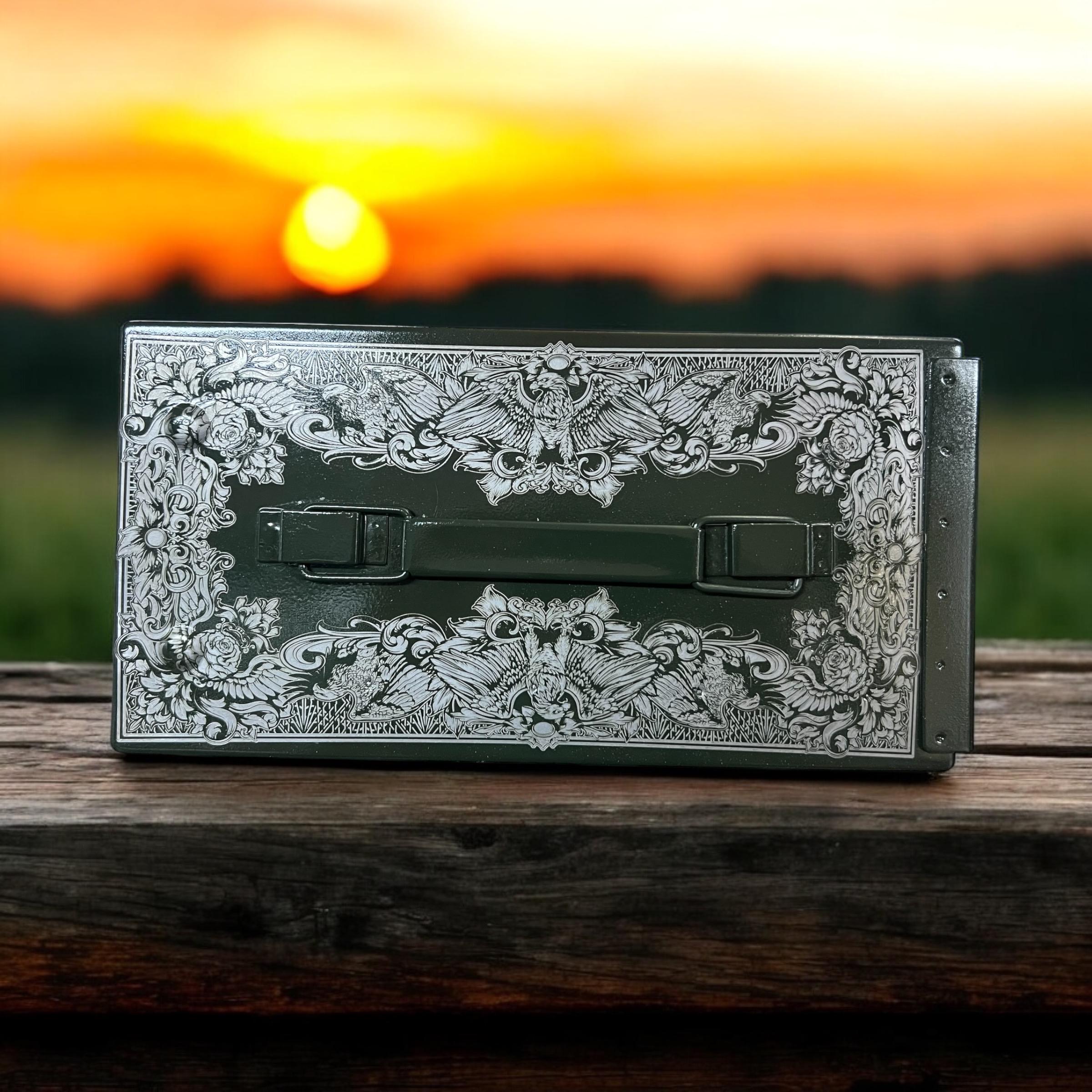 USA Tribute: “A Meticulously Crafted Laser Engraved 50 Cal Ammo Can” - Etsy
