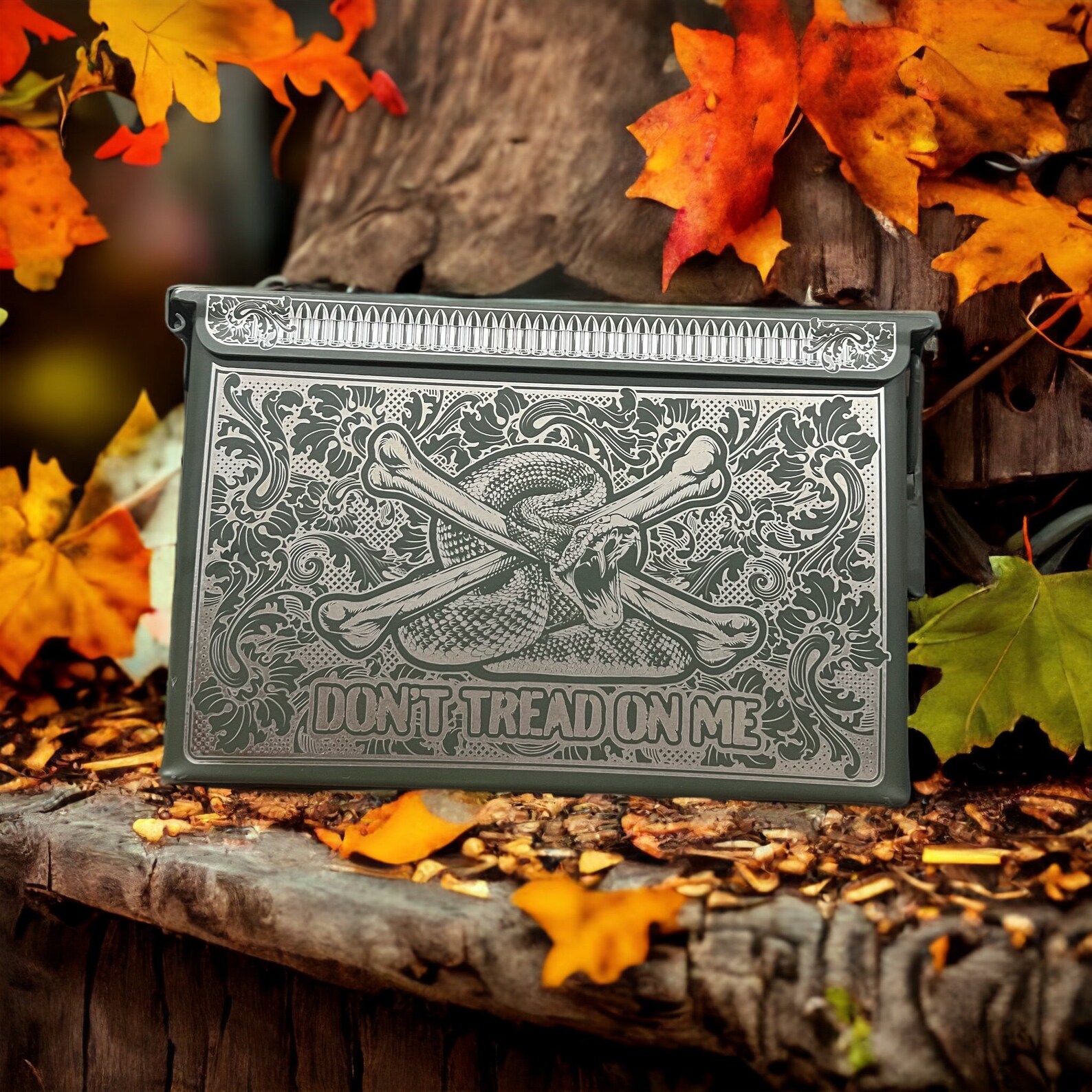 Don't Tread on Me Ammo Can. - Etsy