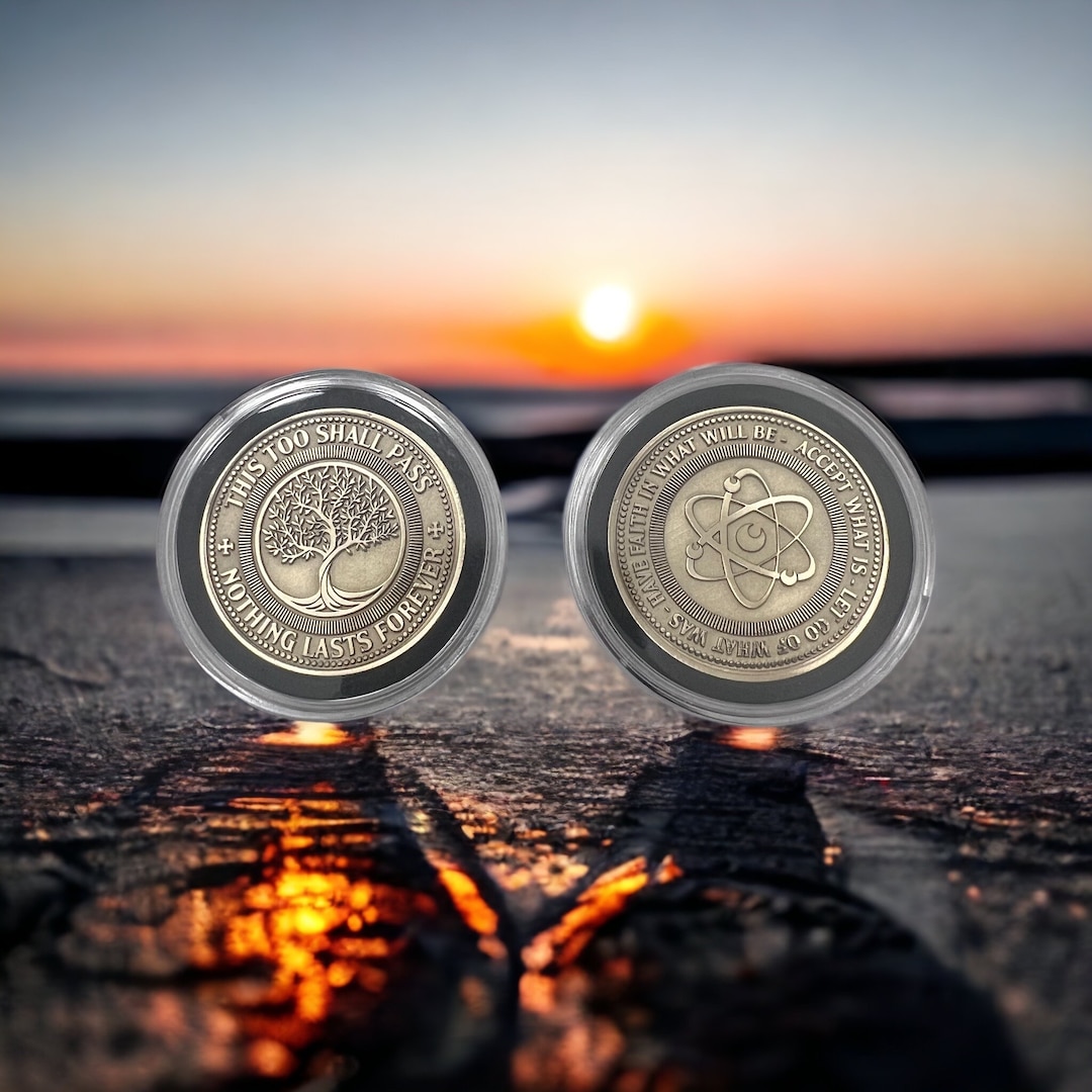 The Tree of Life Coin: Embracing Transience Inspiring Growth - Etsy