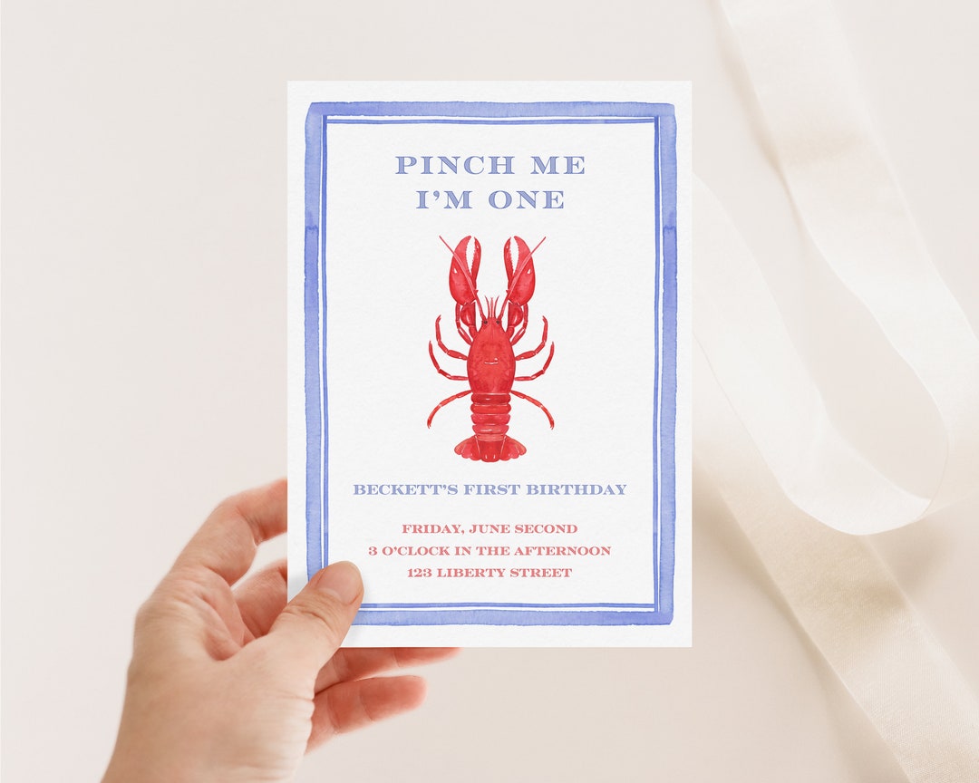 Pinch Me I'm One First Birthday, Nautical Preppy 1st Birthday Party ...