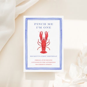 Pinch Me I'm One First Birthday, Nautical Preppy 1st Birthday Party ...