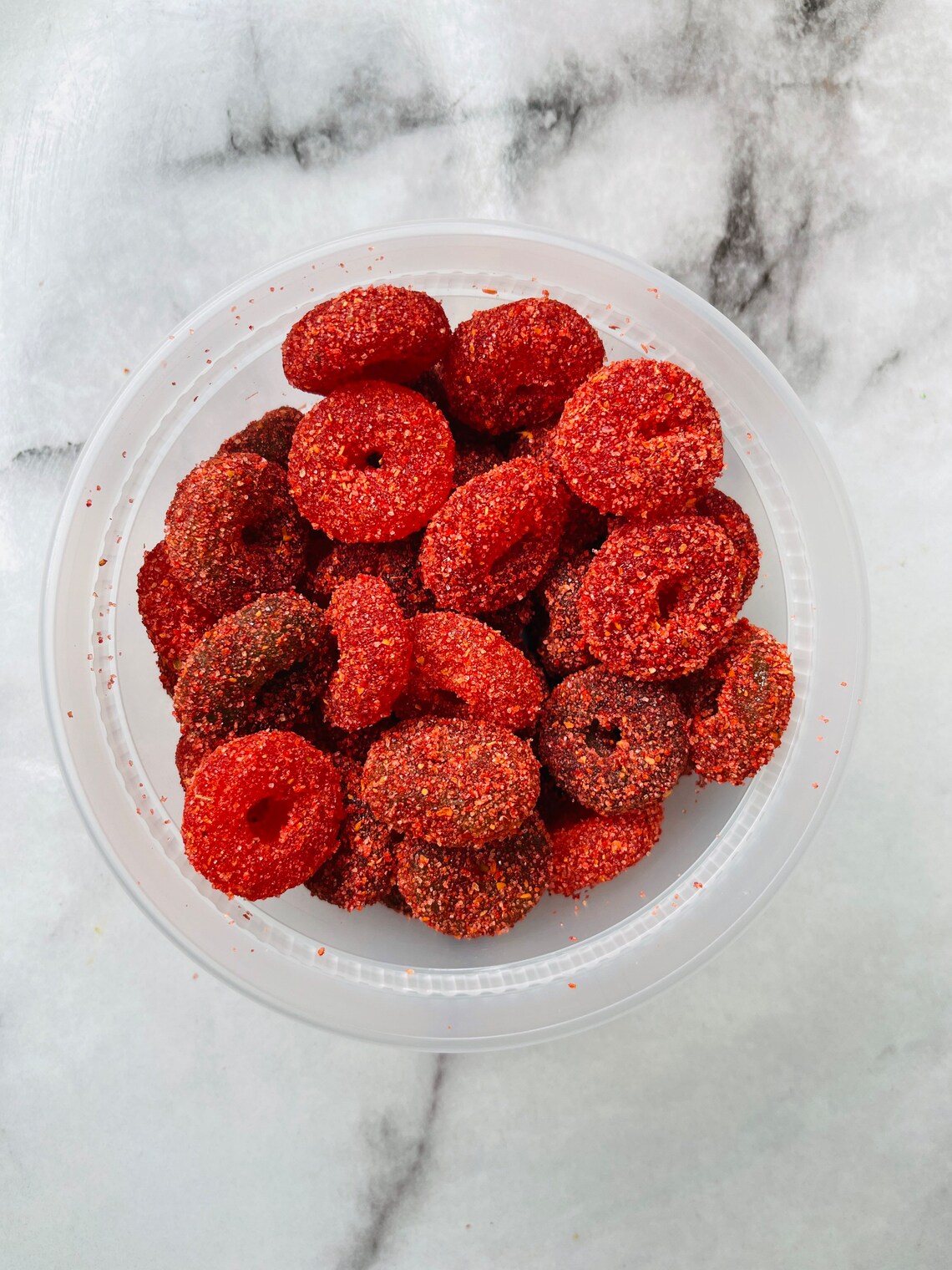 Peach Rings(chamoy Covered) - Etsy